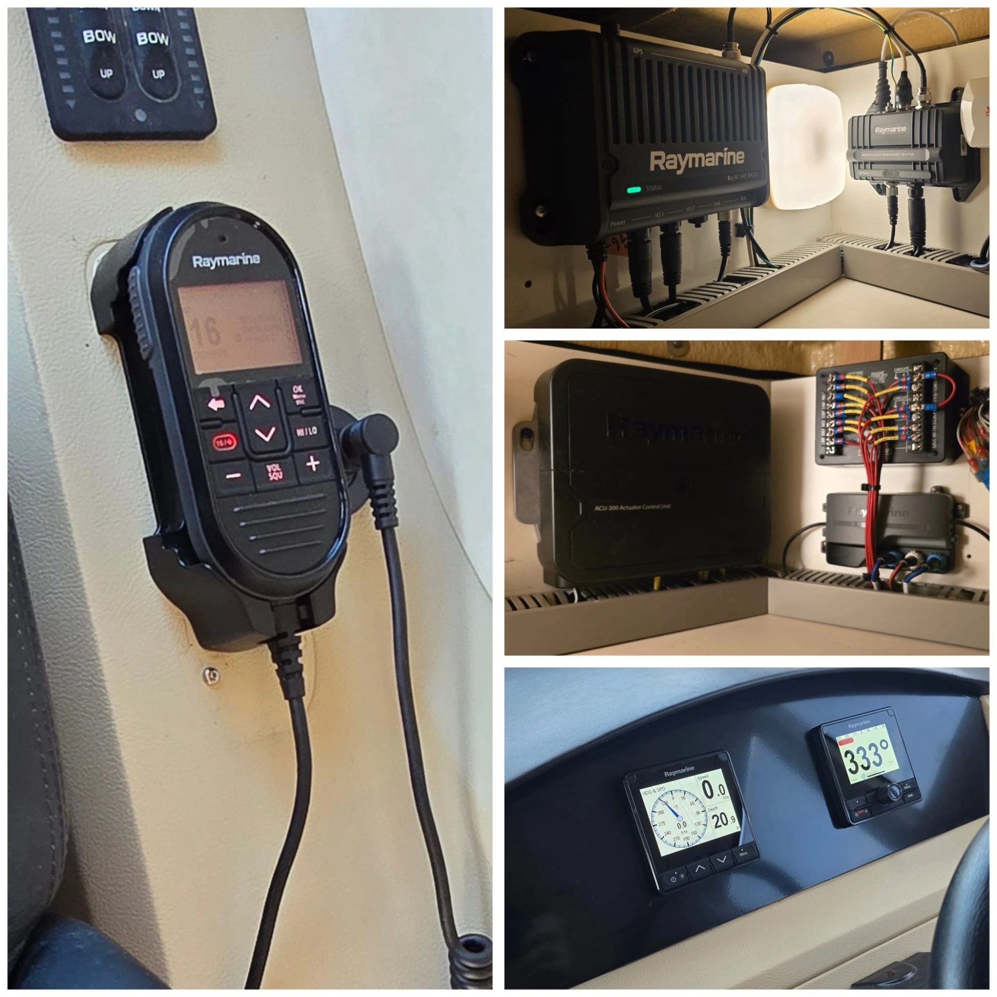 FULL RAYMARINE REFIT – Devon Marine Electronics